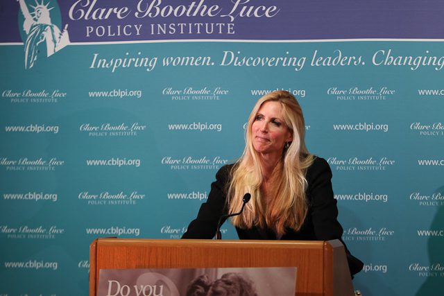 Ann Coulter, Kate Obenshain and former U.S. Treasurer Bay Buchanan ...