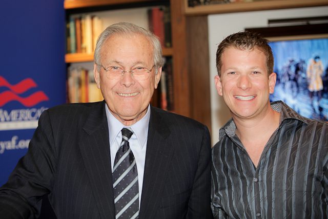 Donald Rumsfeld and Ronald Reagan's Ranch - Jensen Sutta Event ...